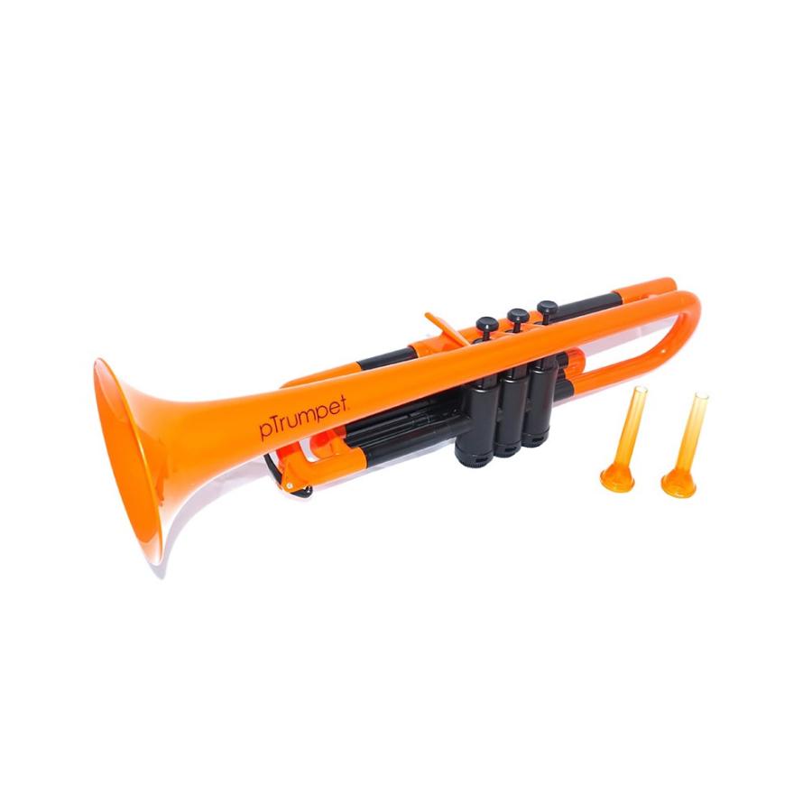 PTRUMPET1OR / pTrumpet オレンジ プラスチック製管楽器 トランペット/ pInstruments : ベータミュージックYahoo!ショップ - 通販 - Yahoo ...