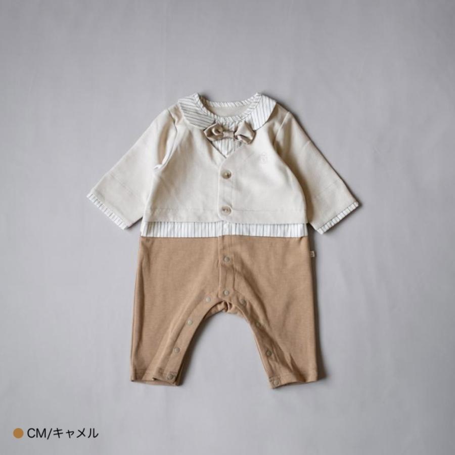 mocmof（モクモフ） おめかし フォーマル カバーオール ロンパース べビー 男の子 女の子 出産祝い 記念日 600-554100 70 ...