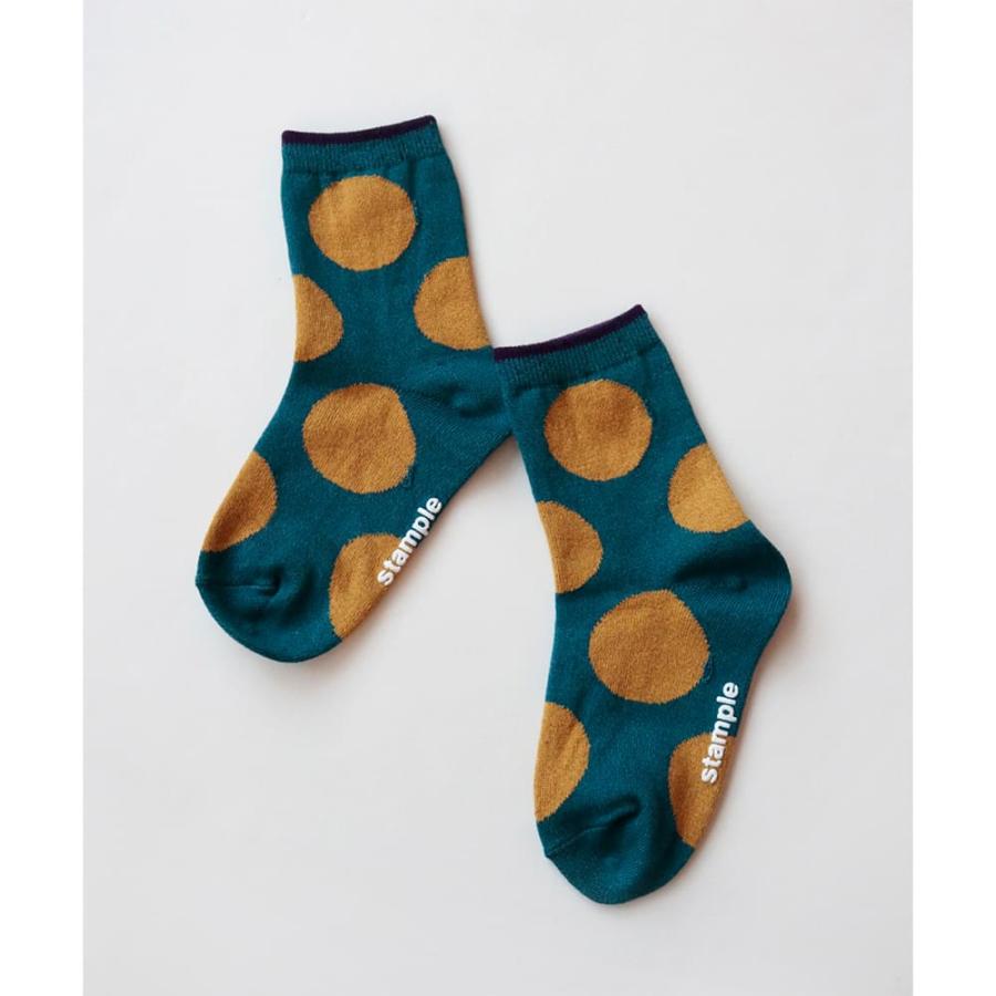 stample 靴下 キッズ スタンプル Stample ニュアンスドット クルーソックス 3P 3足組 男の子 女の子 子供 保育所 幼稚園 小学生 ベビー16-25cm 73007 ...