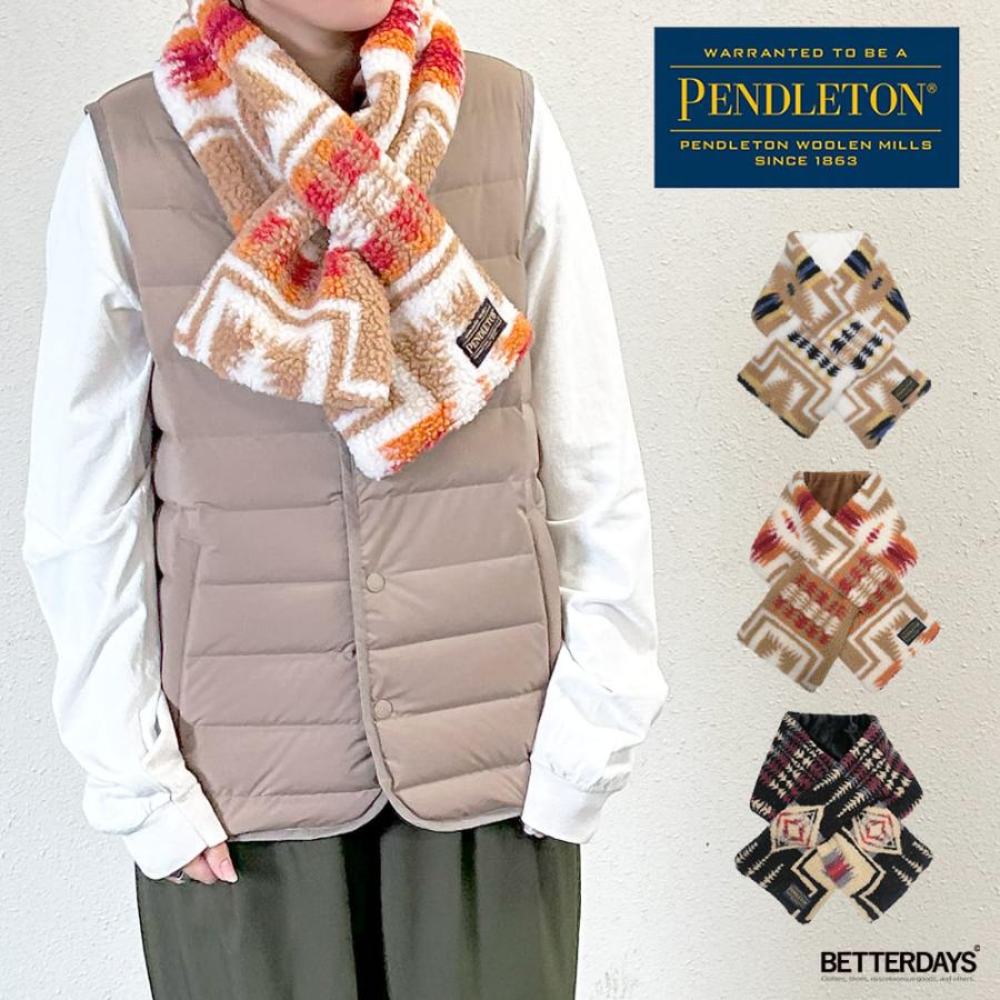 PENDLETON マフラー ペンドルトン ダウンマフラー レディース ユニセックス BOA MUFFLER ストール スヌード PDT-000-243029 : BETTER DAYS ...