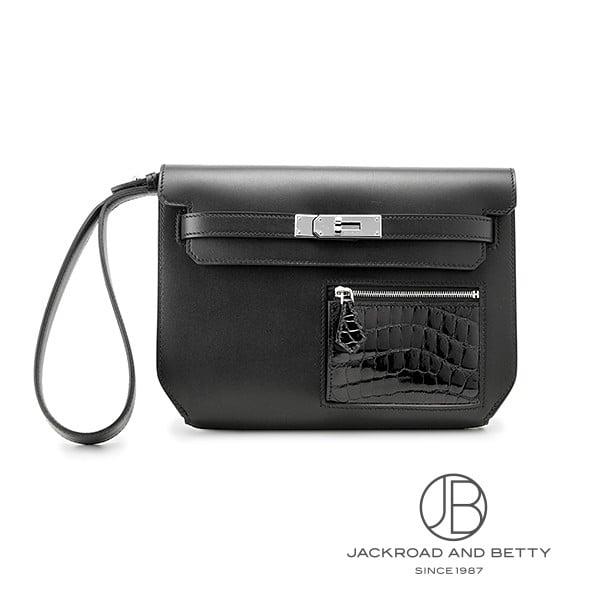 HERMES エルメス ケリーデペッシュ 25 ノワール ブラック 黒 中古 バッグ/財布/小物 : ベティーロード - 通販 - Yahoo ...