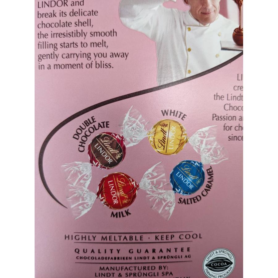 リンツチョコ LINDOR PINK ASSORTED 600g : cos-007 : 全国お取り寄せグルメsasaichi - 通販 ...