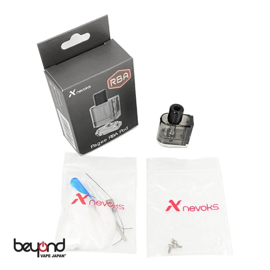 【Nevoks】Pagee RBA ネボックス ペイジー リビルド 電子タバコ VAPE : Beyond Vape Japan - 通販 ...