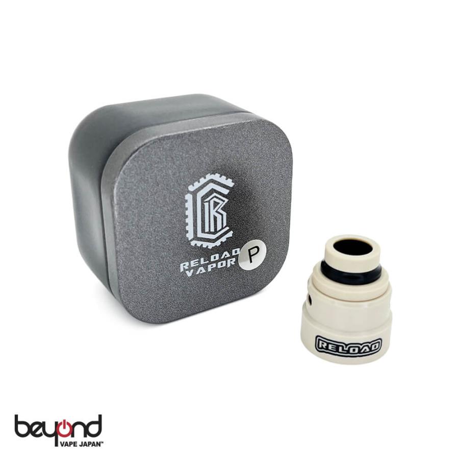 【Reload Vapor USA】Reload S RDA SE Cap With Drip Tip リロード キャップ ゴールド ウルテム ...