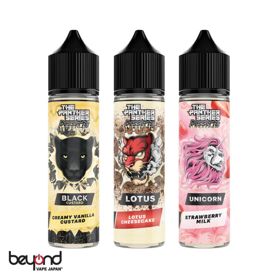 【Dr.Vapes】The Panther Series Desserts 全3種 50ml バニラ カスタード チーズケーキ シナモン 苺 ...