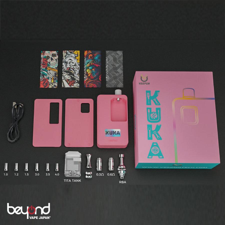 【VEEPON】KUKA AIO Pro[KUKA RBA 付き]18650 / テクニカル クカ エーアイオー プロ アールビーエー ...