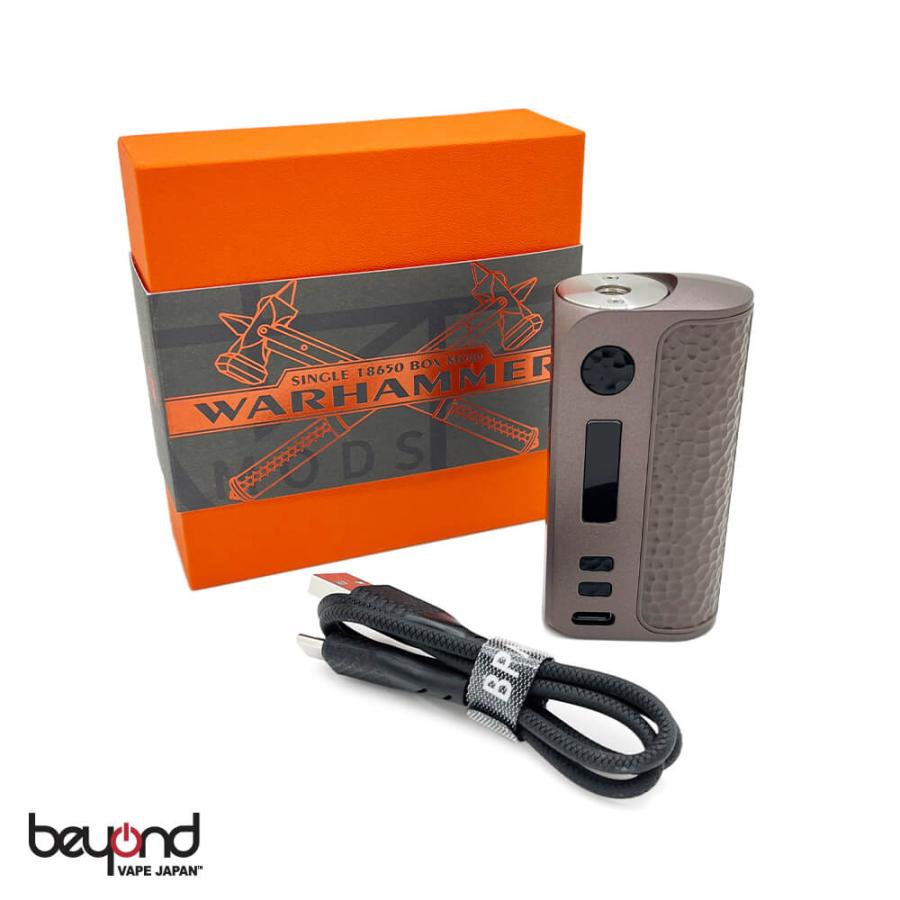 【BP Mods】Warhammer Single 18650 60W Box Mod テクニカルモッド 全8色 ビーピーモッズ ウォー ...