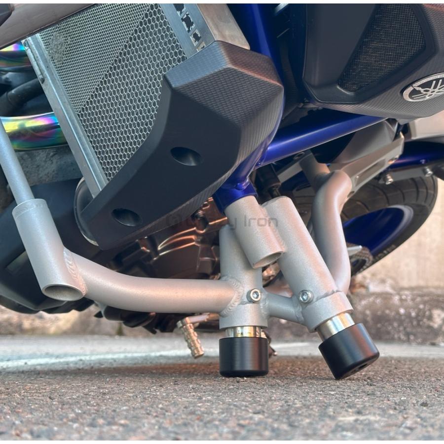 エンジンガード MT-07 FZ-07 XSR700 2014-2023 スタント向け クラッシュバー スライダー ヤマハ engine ...