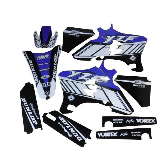 FLU DESIGNS PTS6 for YZ250F YZ450F 2003-2005 グラフィック デカール ステッカー : B&E ...