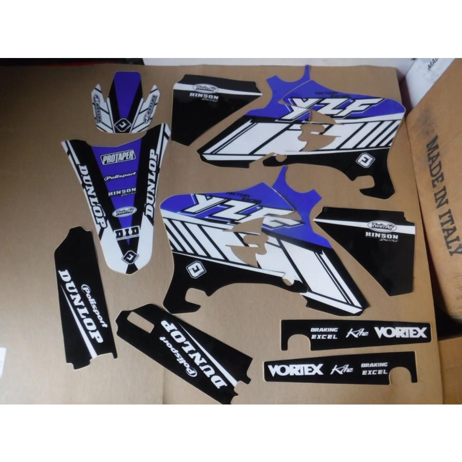 FLU DESIGNS PTS6 for YZ250F YZ450F 2003-2005 グラフィック デカール ステッカー : B&E ...