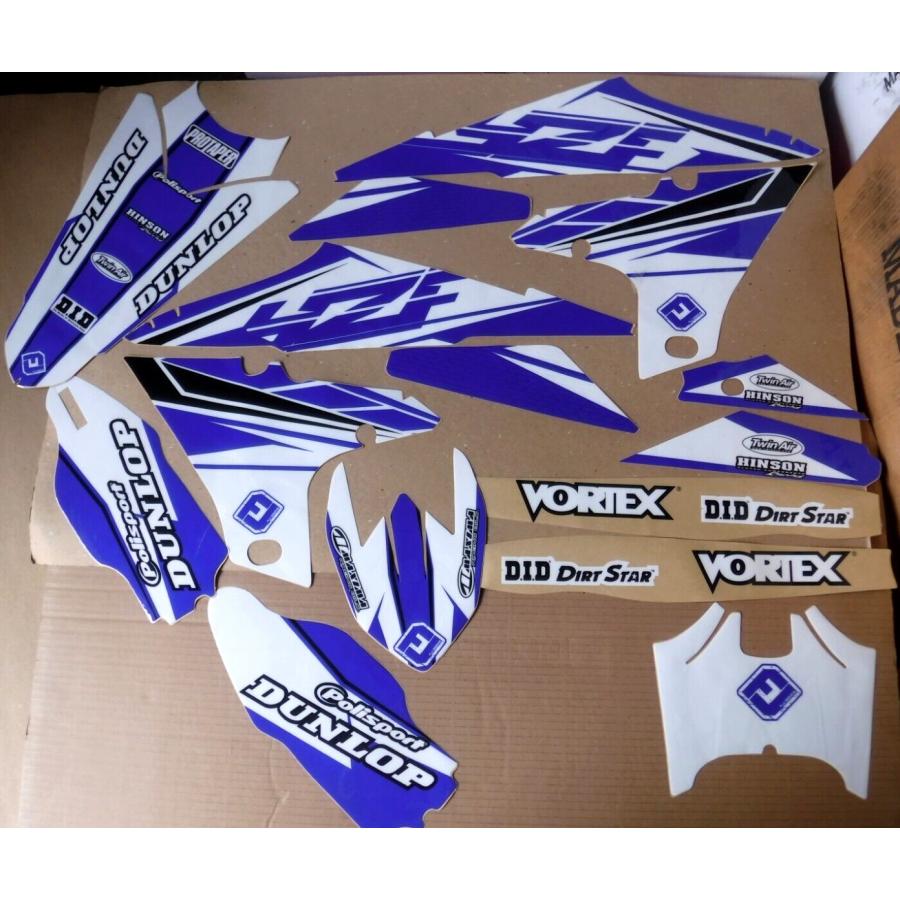ヤマハ YZ250F 2019-2021 YZ450F 2018-2021 グラフィック デカール ステッカー FLU DESIGNS ...