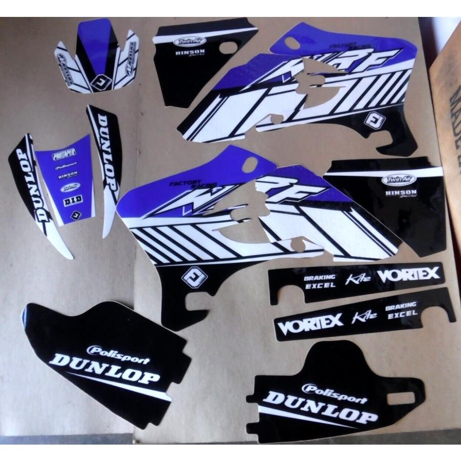 ヤマハ WR250F WR450F 2005-2006 グラフィック デカール ステッカー FLU DESIGNS PTS6 : B&E ...