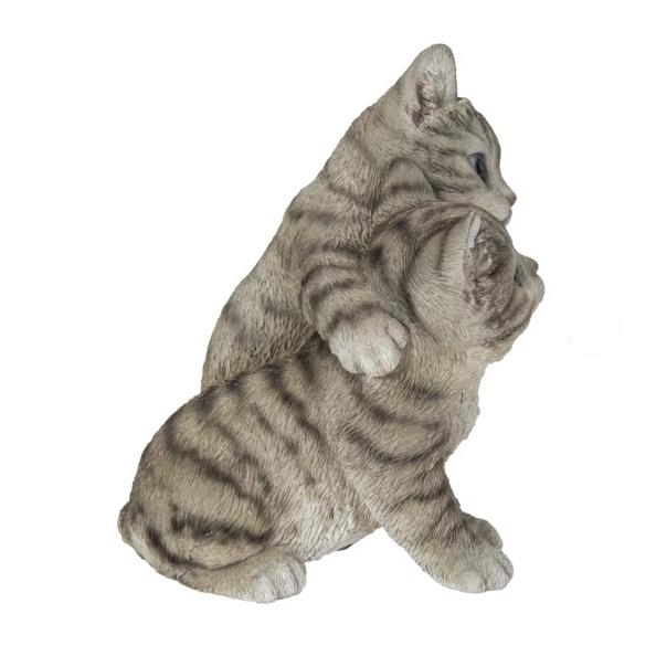 寄り抱き合う子猫の像 カップルキャット 置物 ガーデニング 庭 寄り抱き合う子猫の像 カップルキャット 置物 ガーデニング 庭