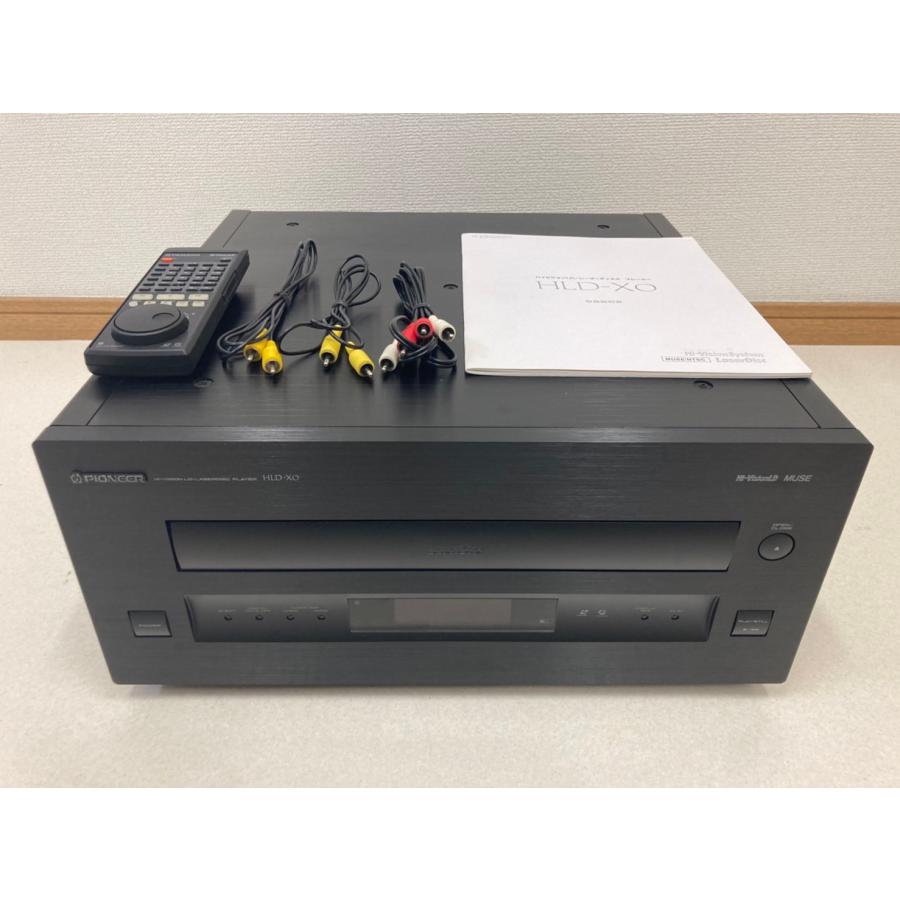 Pioneer 【保証有り】 Pioneer/パイオニア/HLD-X0/LDプレイヤー/レーザーディスクプレーヤー/リモコン付/希少 : 美 ...