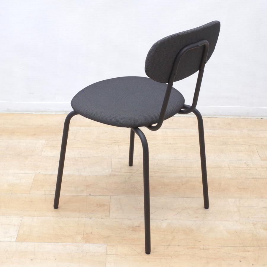 イケア（IKEA） ミーティングチェア オスタノ OSTANO グレー スタッキング 肘無 コンパクト シンプル モダン 休憩室 ...