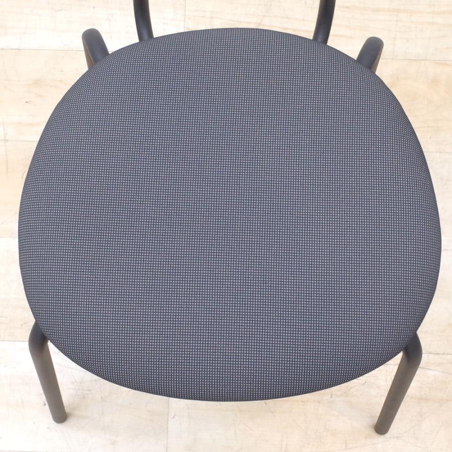 イケア（IKEA） ミーティングチェア オスタノ OSTANO グレー スタッキング 肘無 コンパクト シンプル モダン 休憩室 ...