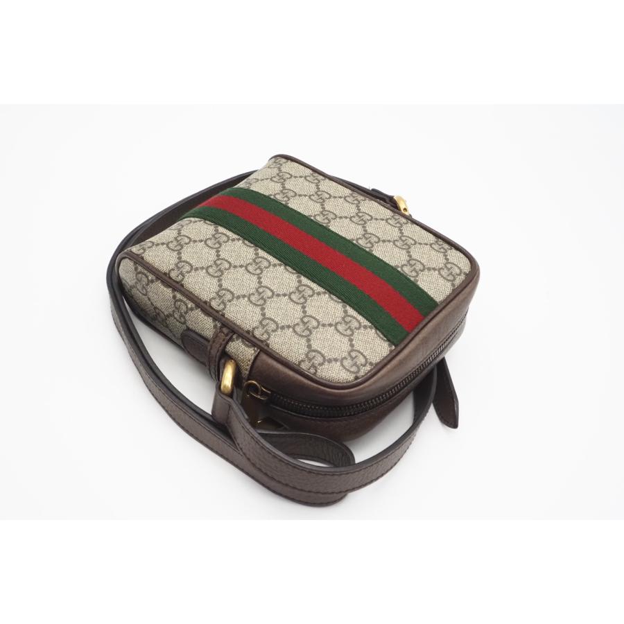 ☆安心の3大保証☆ ABランク ≪GUCCI グッチ/ショルダーバッグ≫ 598127 オフィディア GG GGスプリーム ベージュ グリーン レッド 美品 :DK0956:リユースショップ ...
