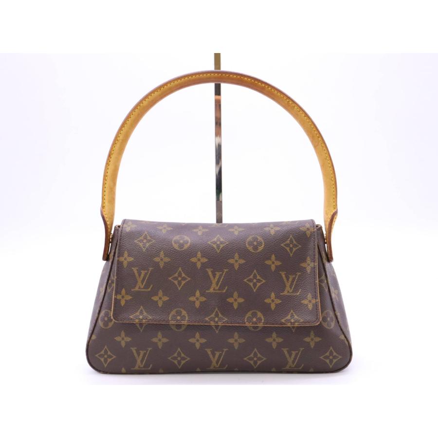 LOUIS VUITTON ★3日以内返品可★ ルイ ヴィトン M51147 モノグラム ミニルーピング ブラウン バッグ : リユース ...