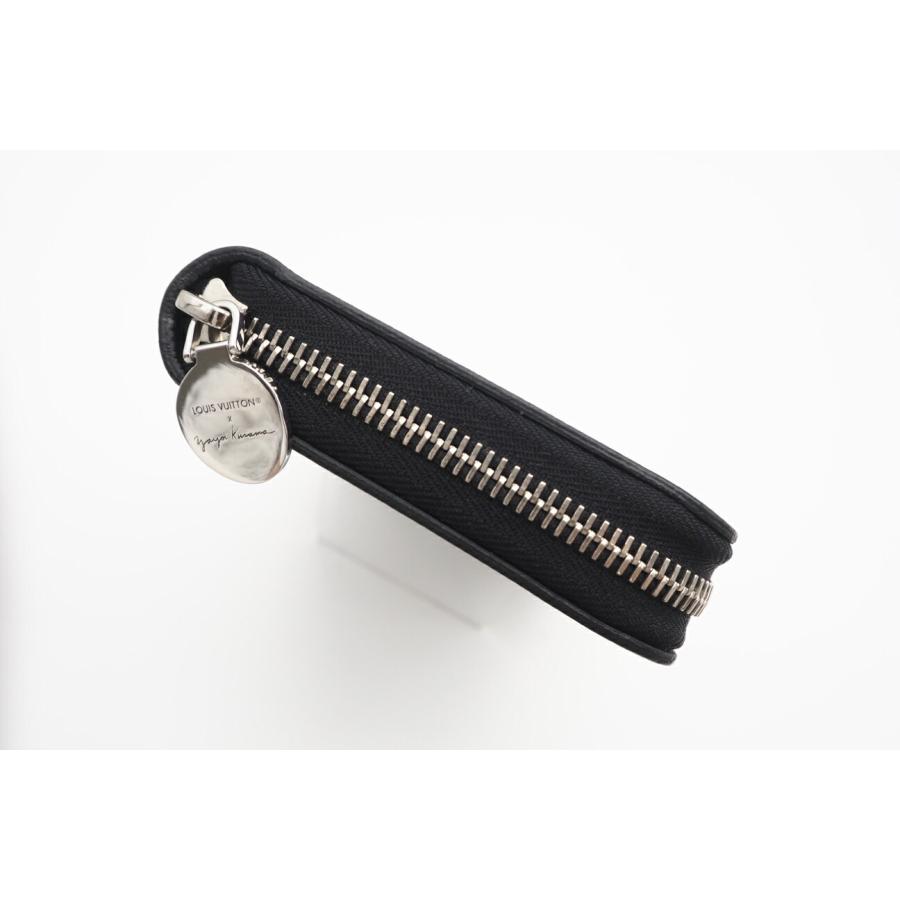 ☆安心の3大保証☆ ABランク ≪LOUIS VUITTON ルイ ヴィトン/ジッピーウォレット≫ M81906 モノグラム ドットペイント 間彌生コラボ ブラック ホワイト LOUIS VUITTON（ルイ・ヴィトン） ☆安心の3大保証☆ ABランク ≪LOUIS