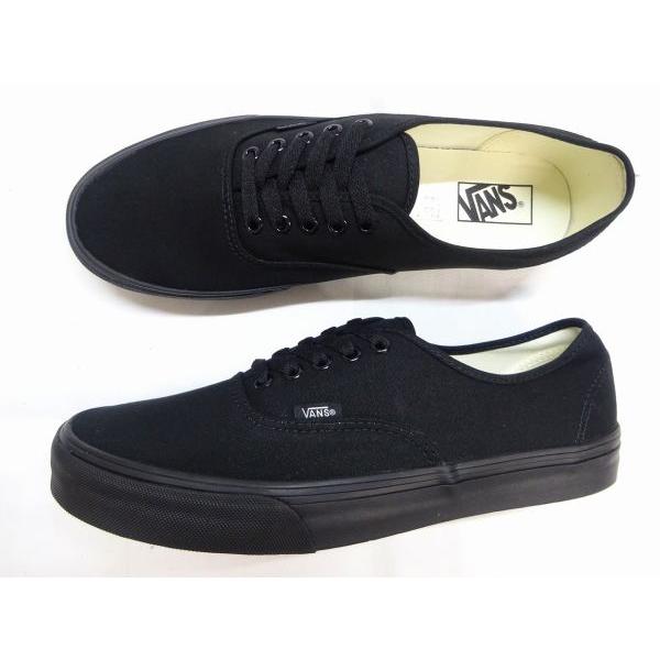us 12 (30cm) VANS AUTHENTIC EE3 BL/BL ブラック/ブラック バンズ big-b : 109650 ...