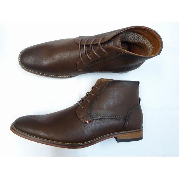 TOMMY HILFIGER us 13 (31cm) トミーヒルフィガー TOMMYHILFIGER BAGE ダークブラウン big-b ...