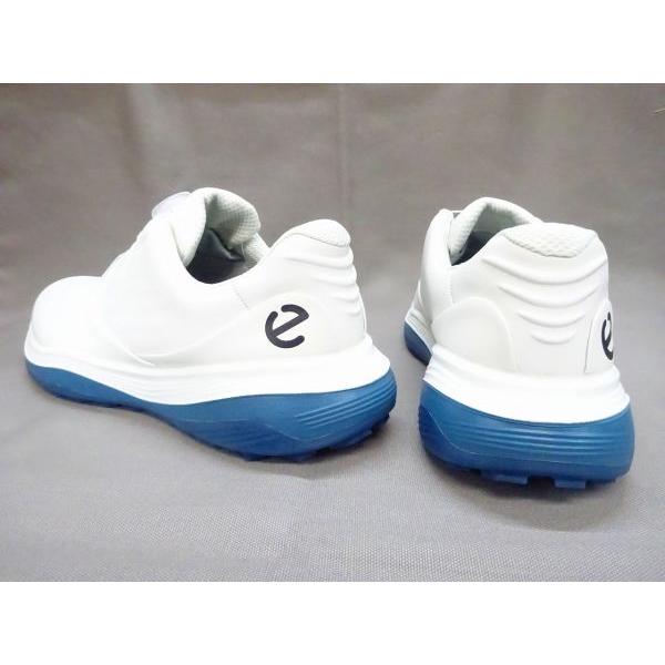 ecco eu 46 (30.2) ECCO M GOLF LT1 HYBRID 132274-61203 WH/BU ホワイト/ブルー エコー big-b : ビッグビー大きな靴の専門店 ...