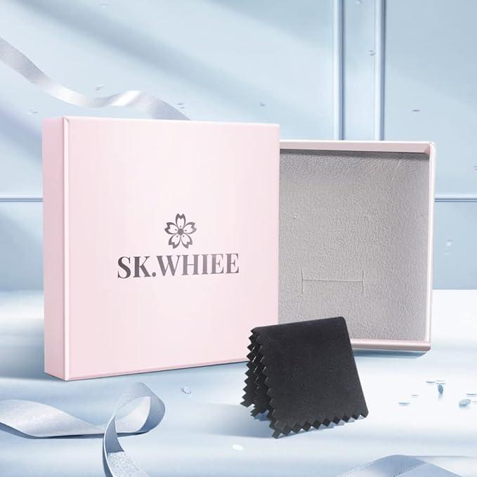 SK.Whiee ピアス レディース パール シルバー925 「弦月の恋」 淡水真珠 ピアス 金属アレルギー対応 小さい 可愛い 人気 ...