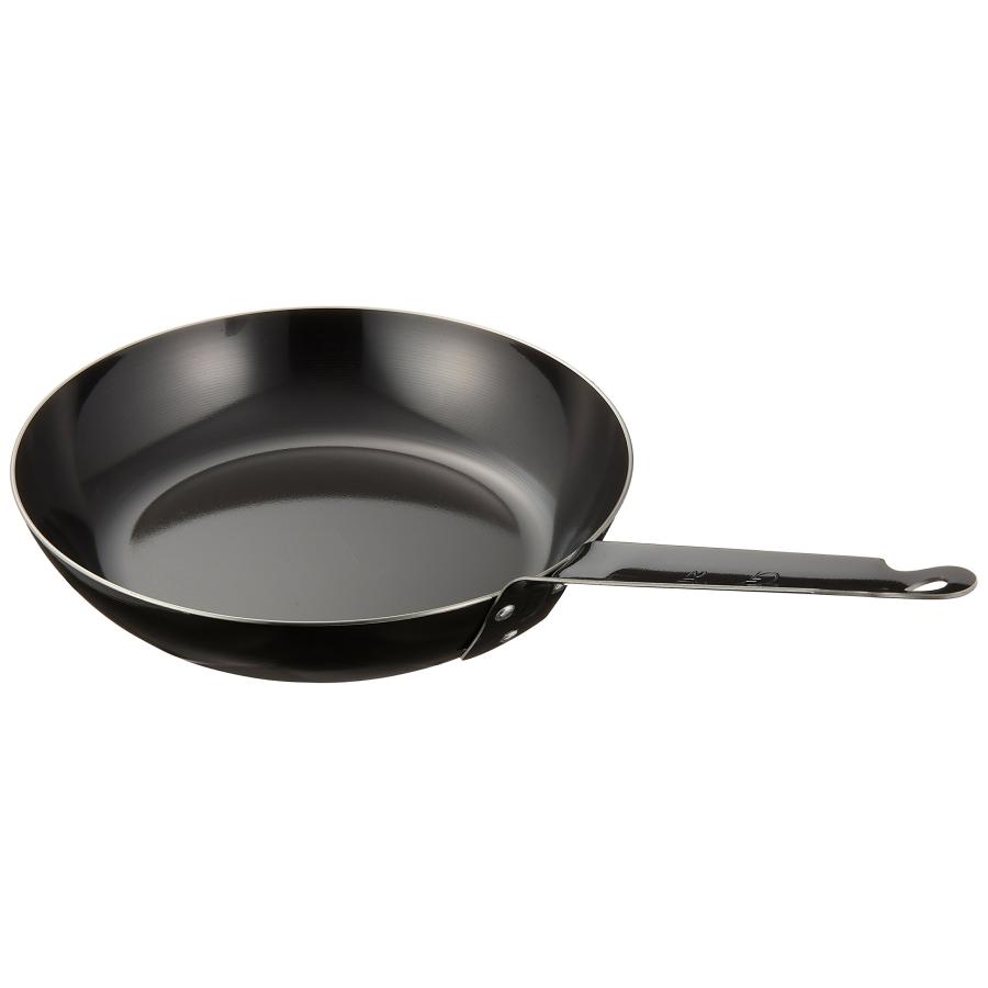 遠藤商事(Endo Shoji) TKG 鉄フライパン 20cm 内径×深さ(mm)203×40底径(mm)135板厚(mm)2.3 質量(kg)0.80 IH対応 厚板黒皮仕様で均一な熱伝導 ...