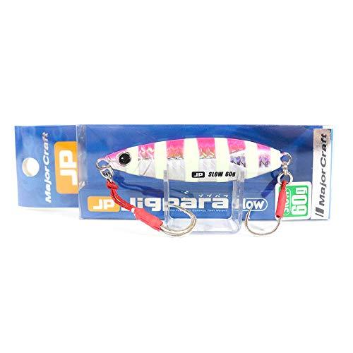 Major Craft(メジャークラフト) ルアー メタルジグ ジグパラ スロー 60g #26 ゼブラピンク JPSLOW-60 : pmk173208684995199 : ビッグセレクト ...