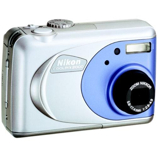 Nikon Coolpix 2000 2 MPデジタルカメラW / 3 x光学ズーム : ビッグセレクト - 通販 - Yahoo!ショッピング