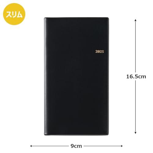 能率 NOLTY 手帳 2025年 ウィークリー エクセル 11 黒 1378 (2024年 12月始まり) : ビッグセレクト - 通販 - Yahoo!ショッピング
