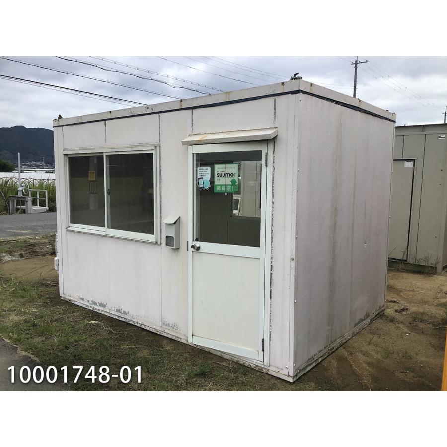 中古ユニットハウス 中古プレハブ 中古コンテナ 3.6m 2.5坪 4.9帖 8.2平米 スーパーハウス バイクガレージ 事務所 倉庫 物置 ...