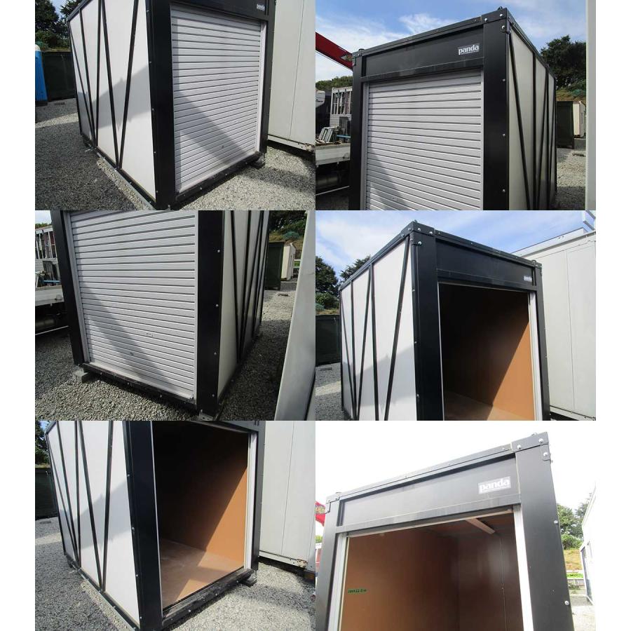 中古 2.9m シャッターコンテナ 1.7坪 3.5帖 5.7平米 中古ユニットハウス 中古プレハブ スーパーハウス バイクガレージ 10002215-01 : ビッグ10 ヤフーショップ ...