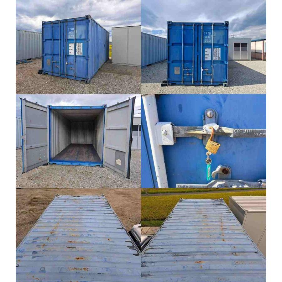 中古コンテナ 20ft 4.4坪 8.9帖 14.7平米 倉庫 物置 コンテナハウス 中古プレハブ 事務所 店舗 仮設 車屋 バイクガレージ 10003463-11 : ビッグ10 ヤフー ...