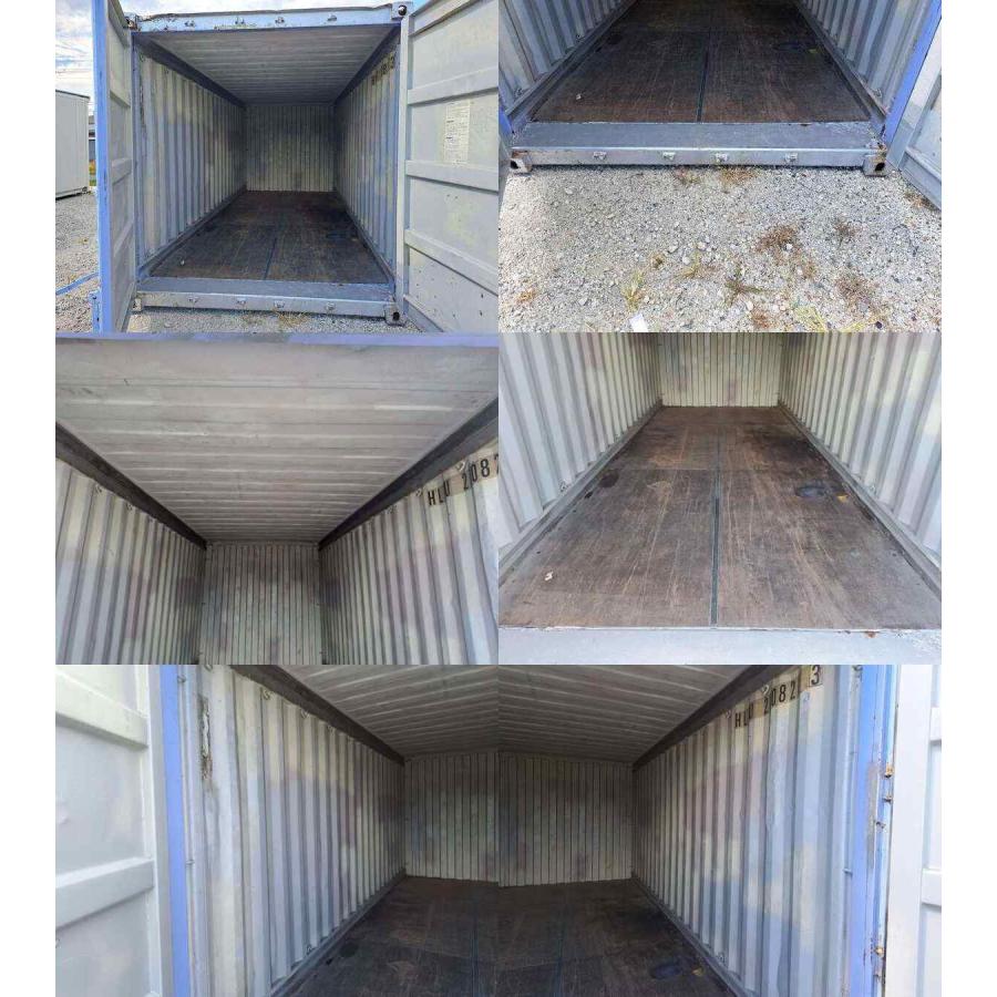 中古コンテナ 20ft 4.4坪 8.9畳 14.7平米 倉庫 物置 コンテナハウス グランピング 事務所 店舗 仮設 車屋 バイクガレージ 10003463-13 : ビッグ10 ヤフー ...