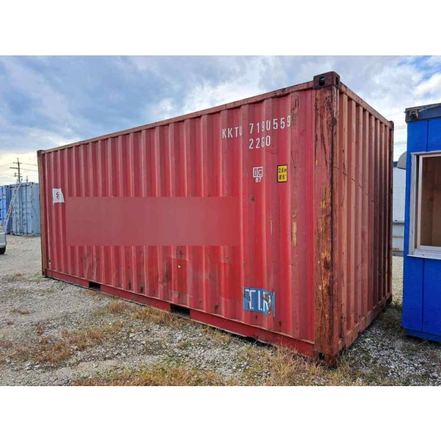 20ftコンテナ 中古 4.4坪 8.9帖 14.7平米 中古ユニットハウス 中古プレハブ 事務所 倉庫 物置 店舗 仮設 車屋 バイクガレージ 10003463-14 : ビッグ10 ヤフー ...