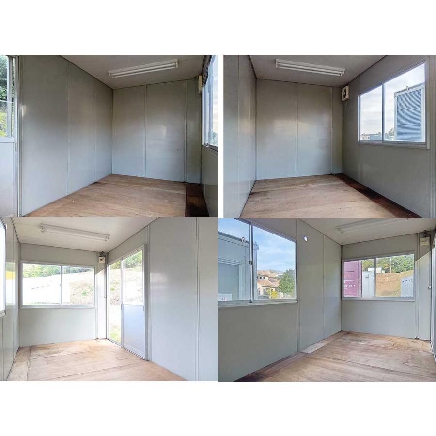 4.6m 3.1坪 ユニットハウス 中古 6.2畳 10.3平米 中古プレハブ 中古コンテナ 事務所 倉庫 店舗 車屋 物置 仮設 住宅 平屋 ...