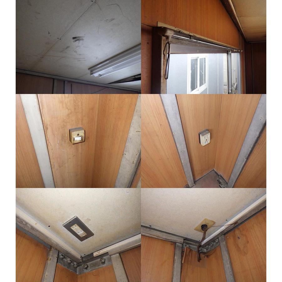 5.4m 3.9坪 ユニットハウス 中古 7.8畳 12.9平米 中古コンテナ スーパーハウス 休憩所 簡易ハウス プレハブ小屋 屋外 事務所 倉庫 物置 店舗 仮設 10005480-01 ...