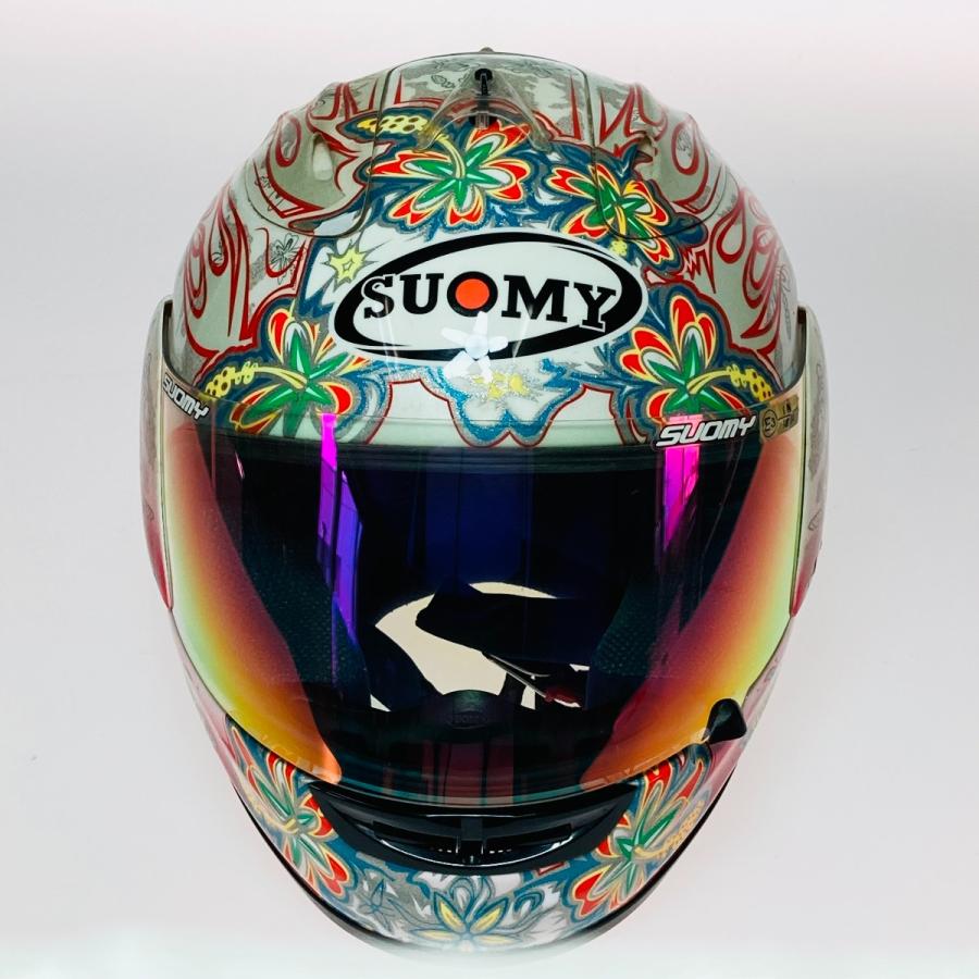 SUOMY スオーミー FLOWER フラワー フルフェイスヘルメット サイズL 使用感有 傷や汚れあり : リサイクルビッグバンヤフー店 ...