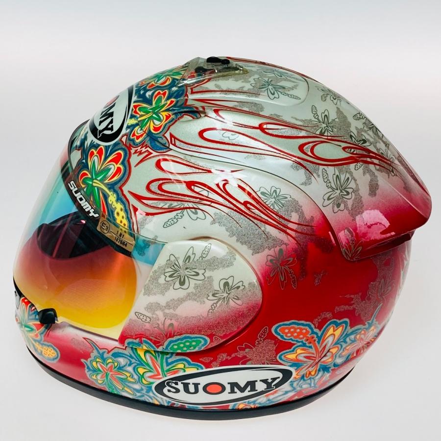 SUOMY スオーミー FLOWER フラワー フルフェイスヘルメット サイズL 使用感有 傷や汚れあり :1001103586599 ...