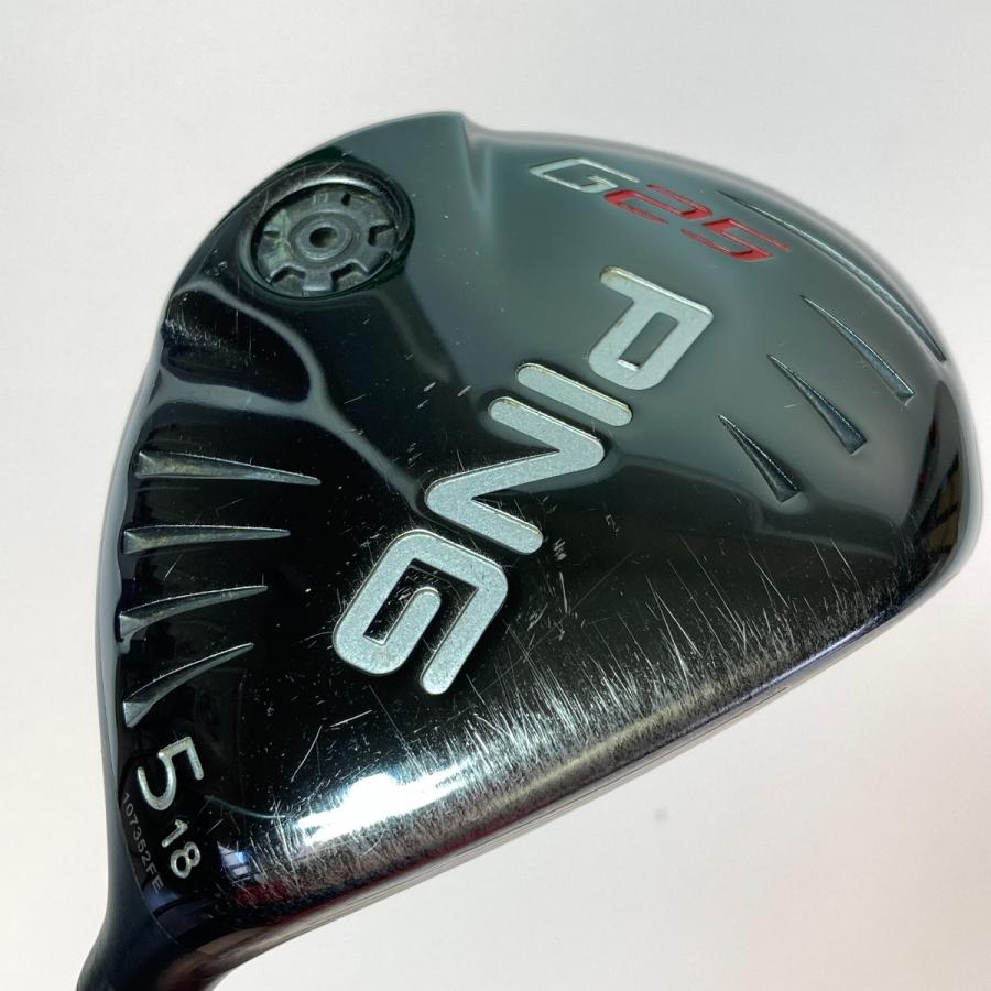 PING ピン G25 5FW 18° フェアウェイウッド TFC 360F S カバー付 傷や汚れあり : リサイクルビッグバンヤフー店 ...