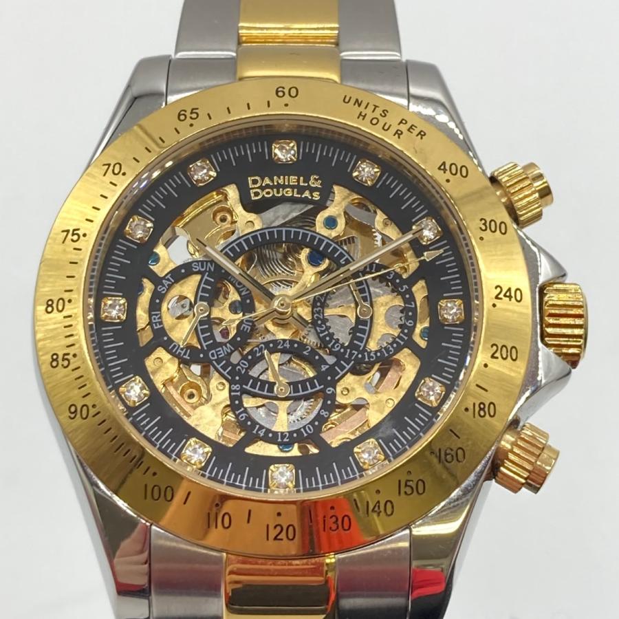 DANIEL&DOUGLAS ダニエルダグラス 自動巻き メンズ 腕時計 箱付 DD-8802 やや傷や汚れあり : リサイクルビッグバンヤフー店 - 通販 - Yahoo!ショッピング