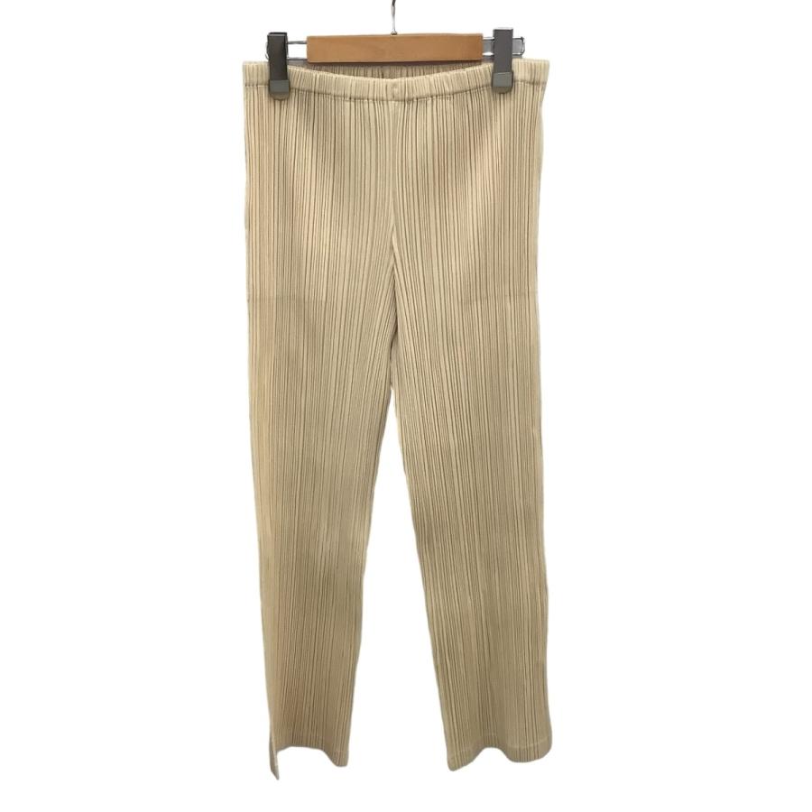 ISSEY MIYAKE ♪♪ イッセイミヤケ PLEATS PLEASE パンツ SIZE 1 PP61-JF453 ベージュ やや傷や汚れあり : リサイクルビッグバンヤフー店 - 通販 ...