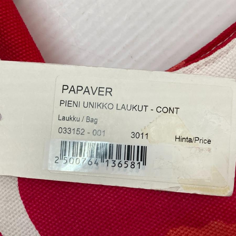 Marimekko マリメッコ トートバッグ PAPAVER PIENI UNIKKO LAUKUT CONT 033152-001 目立った ...