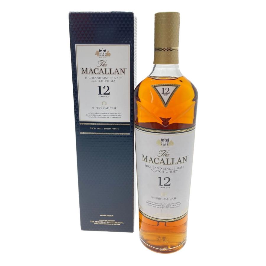 MACALLAN マッカラン 12年 未使用に近い 未開栓 : リサイクルビッグバンヤフー店 - 通販 - Yahoo!ショッピング