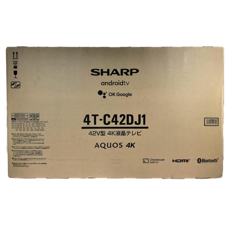 ## SHARP シャープ 42V型 4k液晶テレビ AQUOS 4T-C42DJ1 未使用に近い : リサイクルビッグバンヤフー店 - 通販 - Yahoo!ショッピング