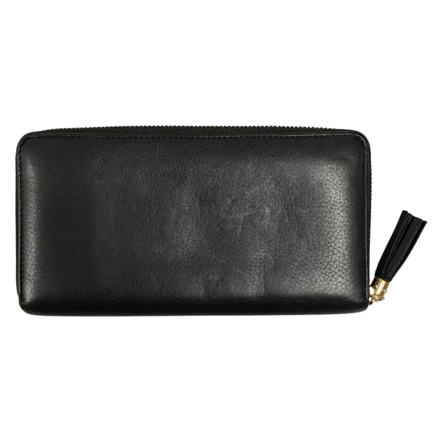 GUCCI ## グッチ ソーホーフリンジラウンドファスナー長財布 インターロッキングG 282413 ブラック 傷や汚れあり : リサイクル ...