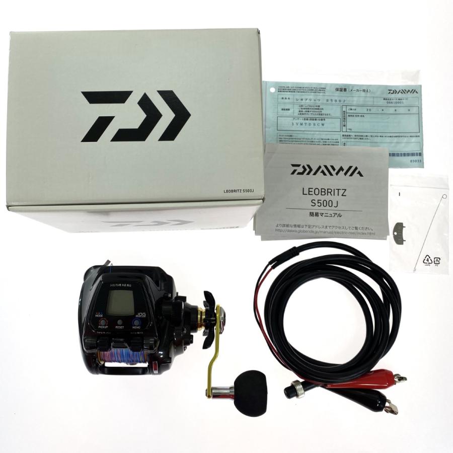 ## DAIWA ダイワ 17 LEOBRITZ レオブリッツ S500J 810001 電動リール 箱・コード付 やや傷や汚れあり ...