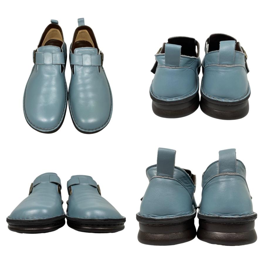 ## BENEBIS ベネビス フットベッドベルトシューズ 25cm グレイッシュブルー 傷や汚れあり : リサイクルビッグバンヤフー店 - 通販 - Yahoo!ショッピング