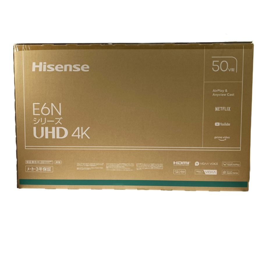 ## Hisense ハイセンス 液晶テレビ 50インチ 50E6N UHD 4k 未開封品 未使用に近い : リサイクルビッグバンヤフー店 ...